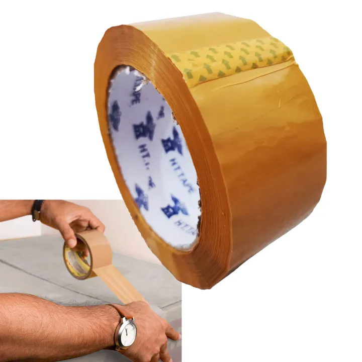 1 Roll Package Tape Brown Packing Tape 2" x 100 meters | Lazada PH
