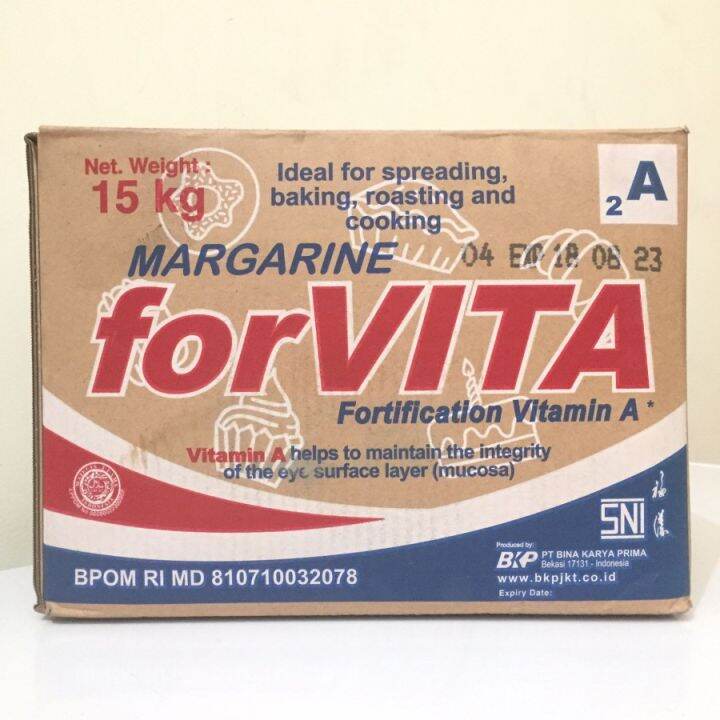 FORVITA MARGARINE GOLD 15 KG / MARGARIN FORVITA | Lazada Indonesia