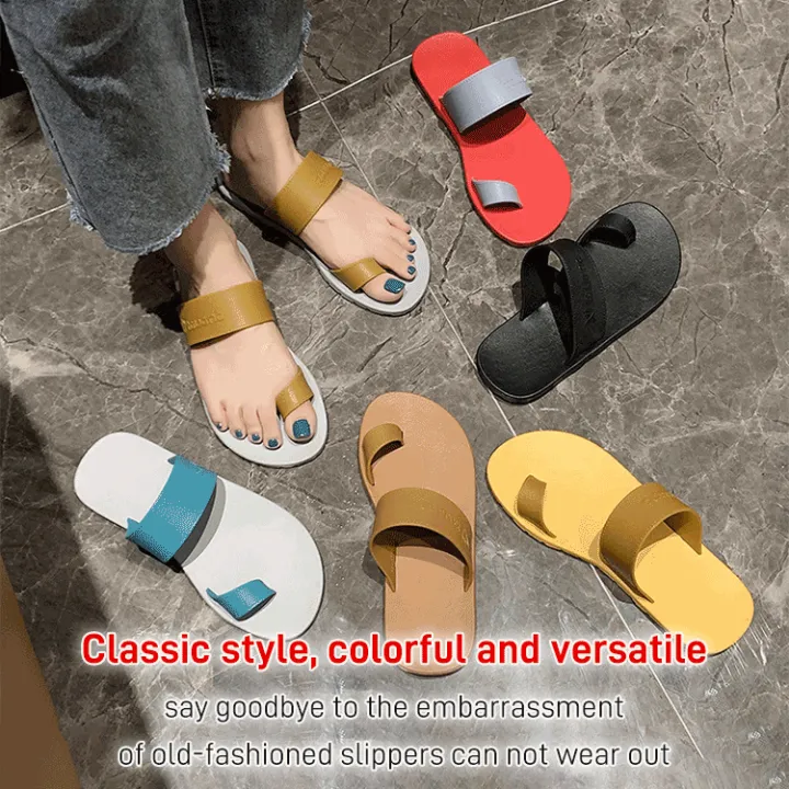 Thailand trend thumb strap beach slippers | Lazada PH