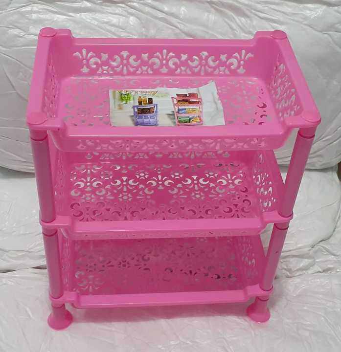 Rak mini plastik susun 3 victory | Lazada Indonesia