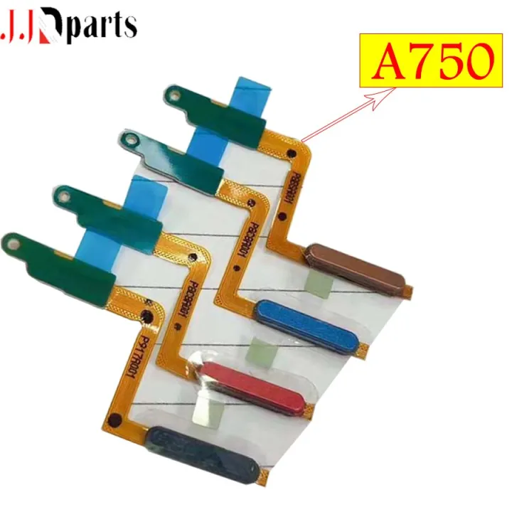 New For Samsung Galaxy A7 2018 A750 Fingerprint Sensor Scanner Touch ...