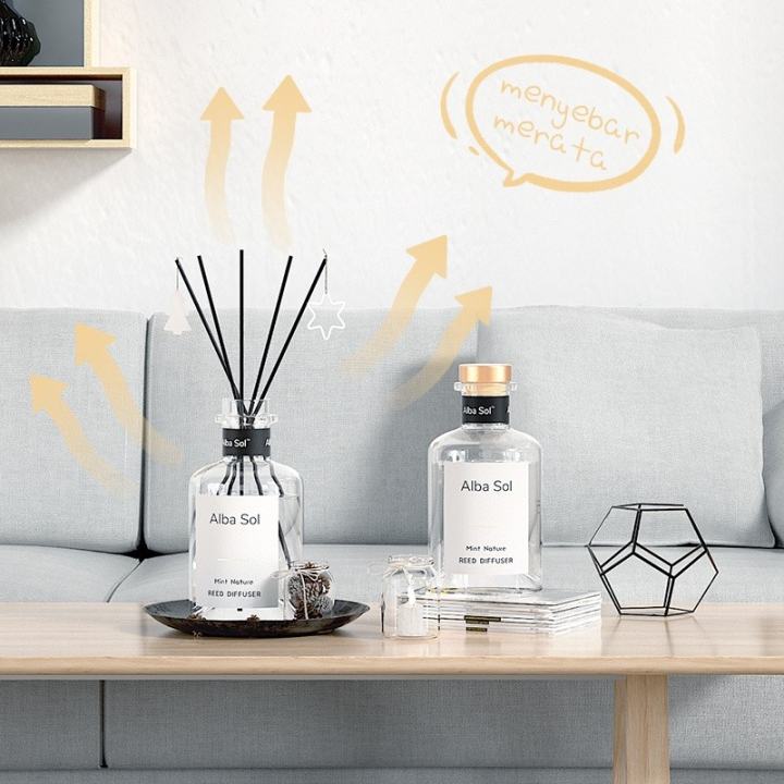 Alba Sol Diffuser Aromaterapi Pengharum Ruangan Wangi Bunga 150ml | Lazada Indonesia