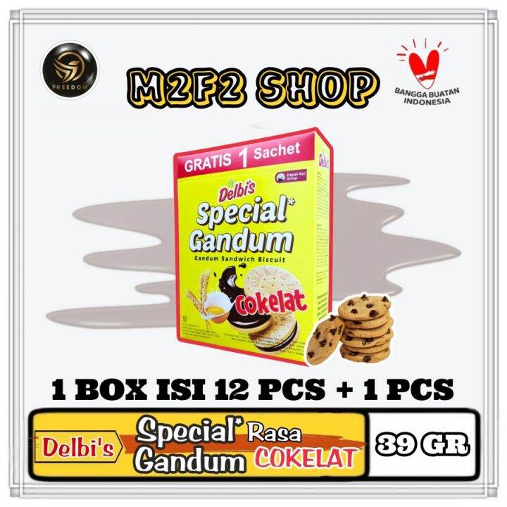 Delbis Biskuit Special Gandum Sandwich Semua Varian Rasa - 39 gr ...