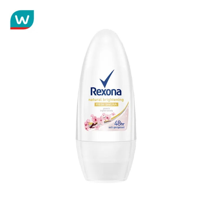 Rexona เรโซนา แอดวานซ์ ไวท์เทนนิ่ง เฟรช ซากุระ โรลออน 50 มล. | Lazada.co.th