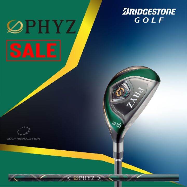ไฮบริด Bridgestone golf - PHYZ utility with original PZ-509U carbon shaft | Lazada.co.th