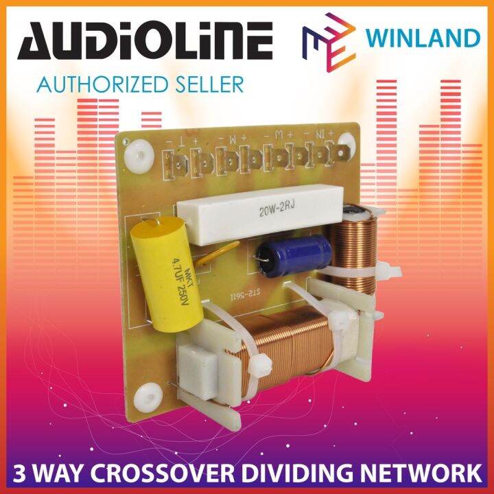 AUDIOLINE by Winland 3 Way Crossover Dividing Network | Lazada PH