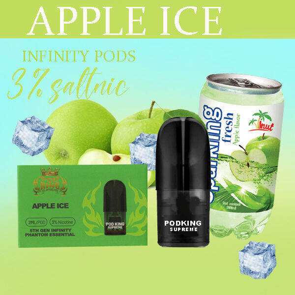 LEGIT POD KING SUPREME REL.X 5TH GEN INFINITY PHANTOM (APPLE ICE ...