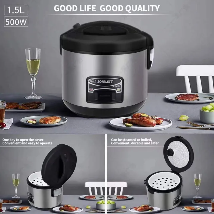 1.8L Original Scarlett brand Rice cooker 500watts | Lazada PH
