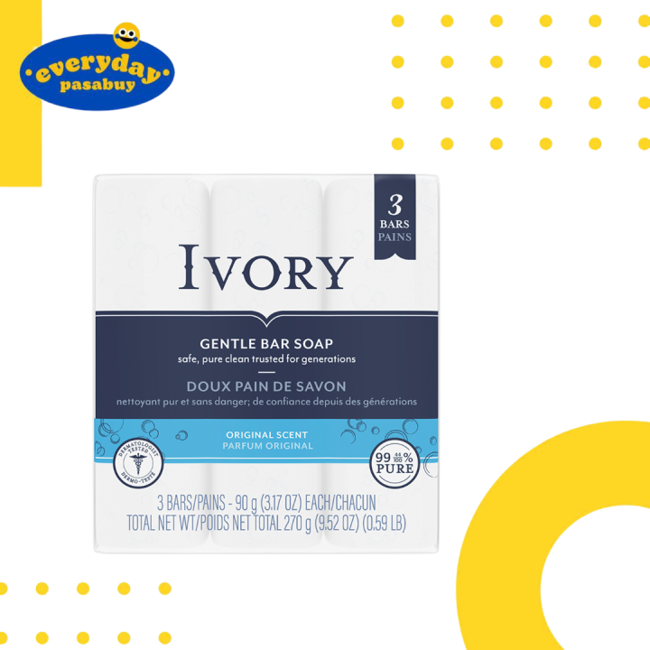 Ivory Original Gentle Bar Soap (113g x 10pcs) | Lazada PH