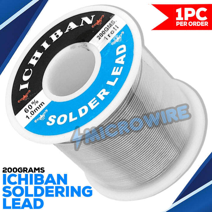 Original ICHIBAN Soldering Lead 200g 1 Roll 1.0MM | Lazada PH