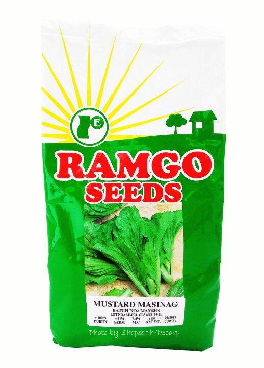 Ramgo Seeds Mustard Masinag 1 Kilo Pack | Lazada PH