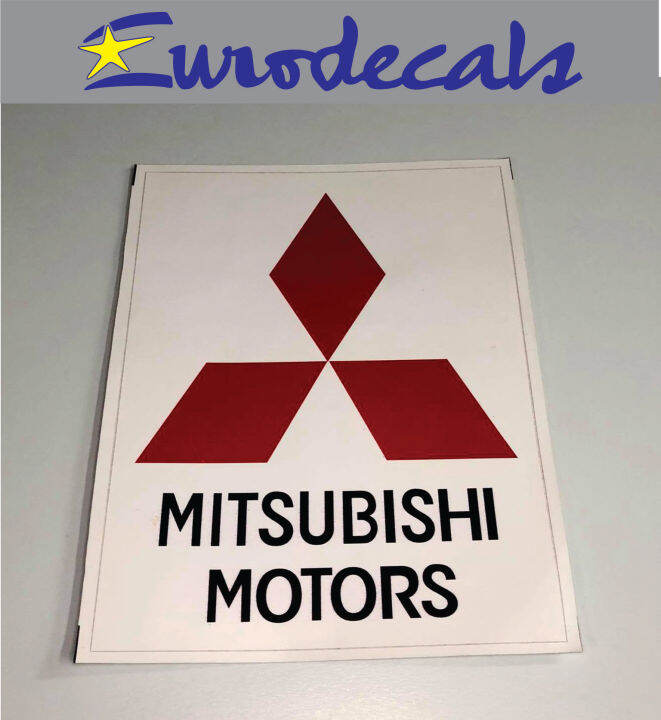 Mitsubishi Motors Printed Sticker | Lazada PH