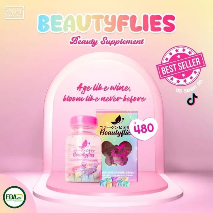 PSPH Beauty BEAUTYFLIES COLLAGEN Biotin Glutathione | Lazada PH