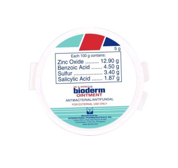 Bioderm Ointment Cream 5g Antibacterial / Antifungal | Lazada PH