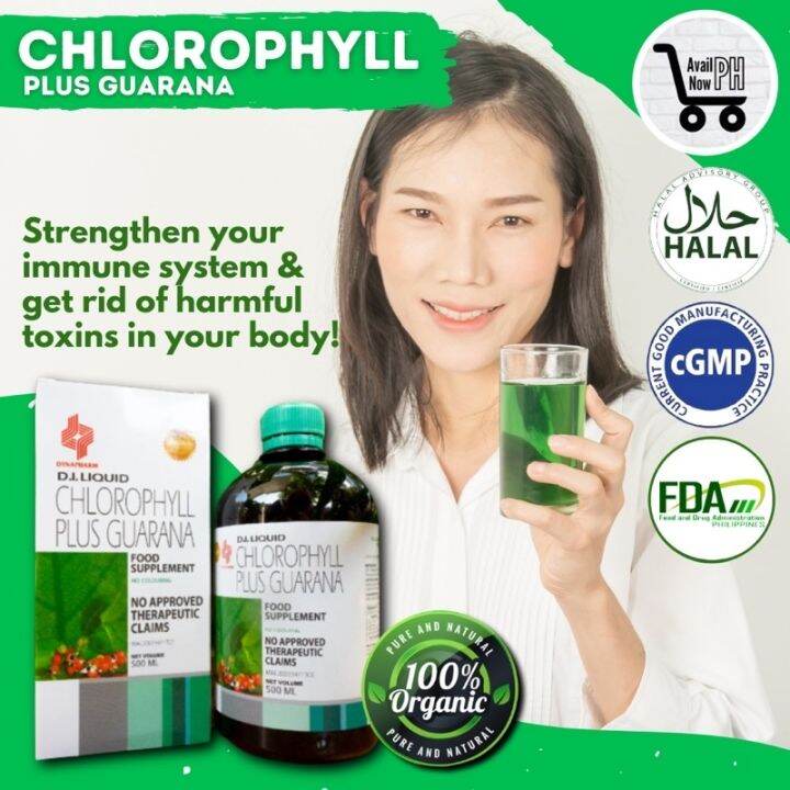 Ready in Stock Chlorophyll Plus Guarana 500ml | Lazada PH