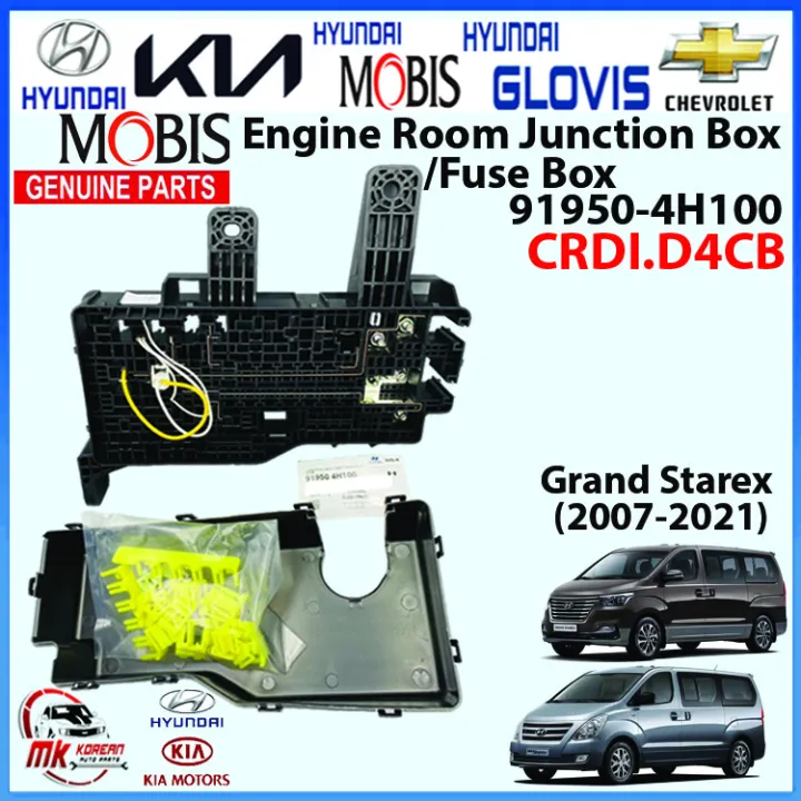 [GENUINE] Engine Room Junction Box/Fuse Box. CRDI. D4CB. for Grand ...