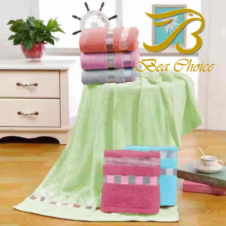 Cotton Bath Towel Water Absorber Towel 1 pc | Lazada PH