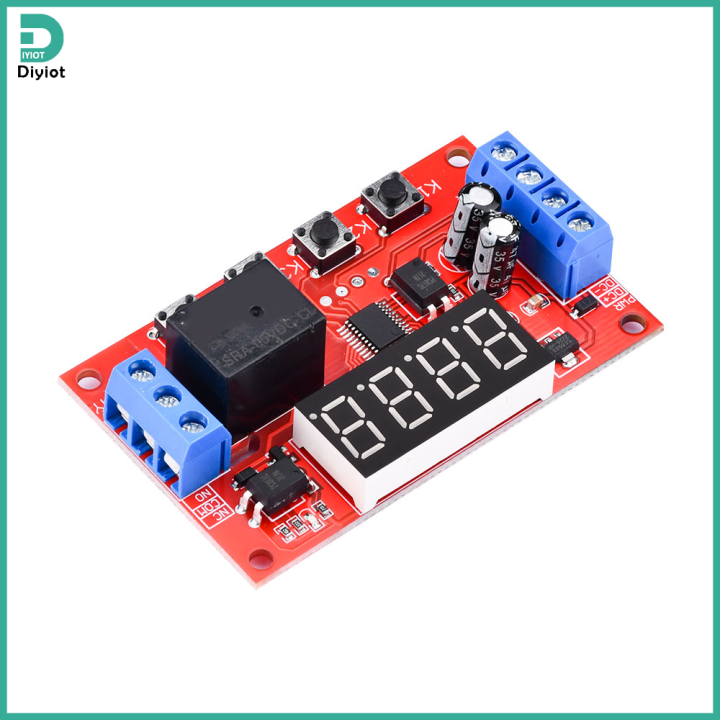 Time Delay Relay Dc 5v 12v 24v Timer Module Trigger Cycle Delay Timing