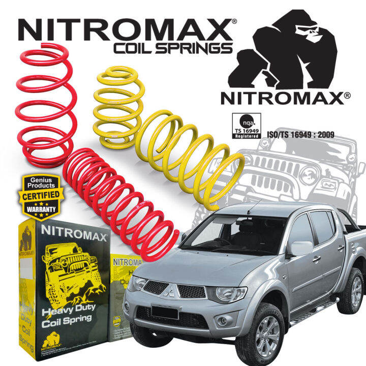 Mitsubishi Triton ML/MN/MQ '05up Nitromax Coil Springs | Lazada