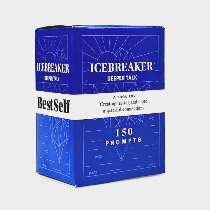 ToysWorld Icebreaker Deeper Talk Conversation Starter Deck ― 150 ...