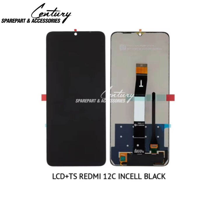 LCD+TOUCHSCREEN REDMI 12C INCELL BLACK | Lazada Indonesia