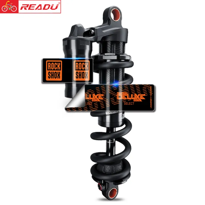 Rockshox Super Deluxe Coil Select Rear Shock Stickers Mtb Shock Decals ...