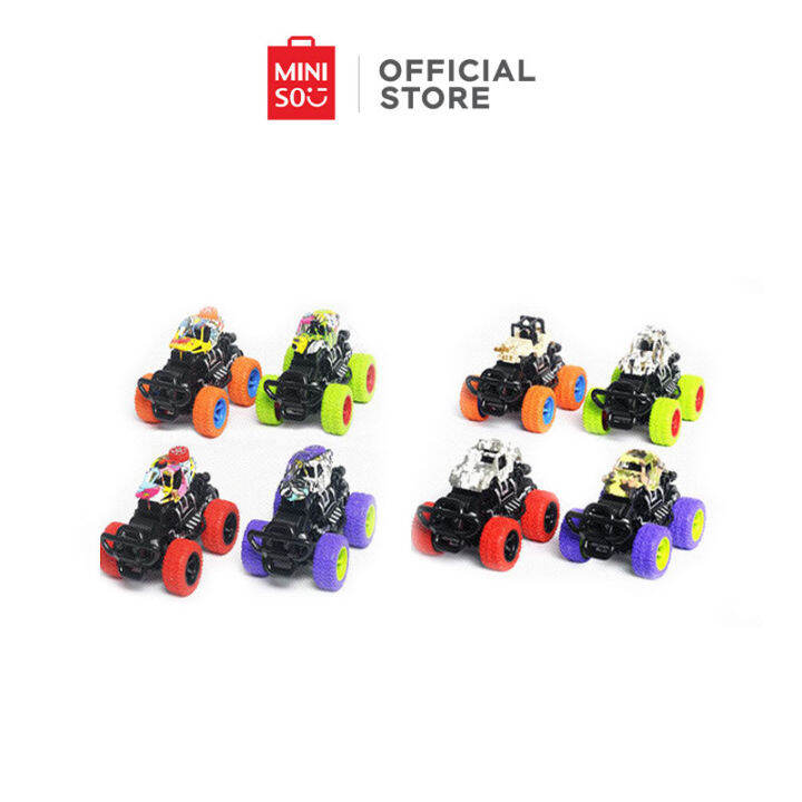 MINISO Inertial Crash Cars 8 Assorted Designs | Lazada PH
