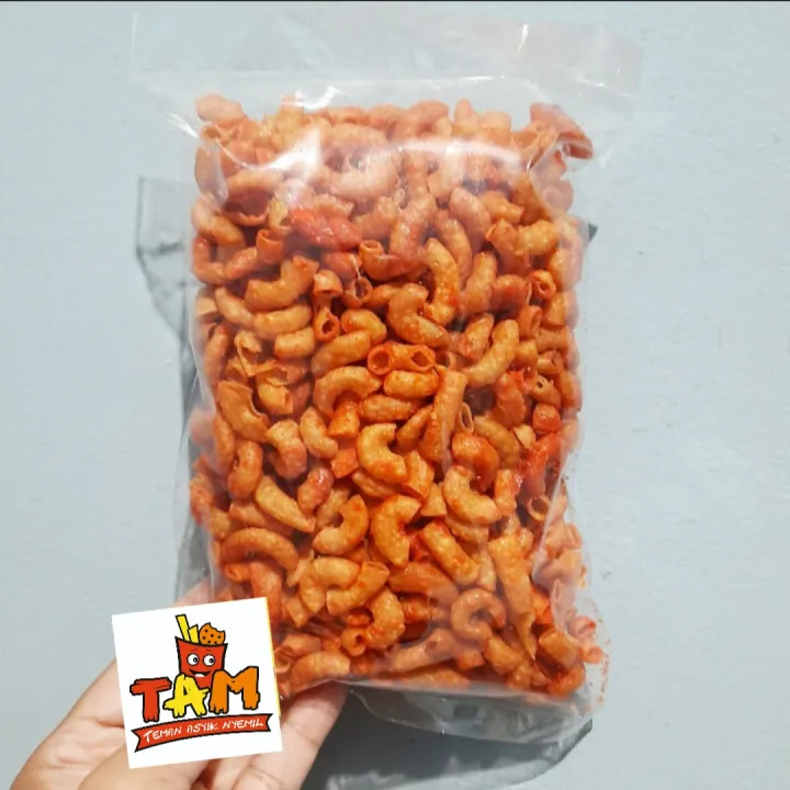 Makaroni Pedas Manis rasa Nasi Goreng 250 Gram - Tam Snack | Lazada ...