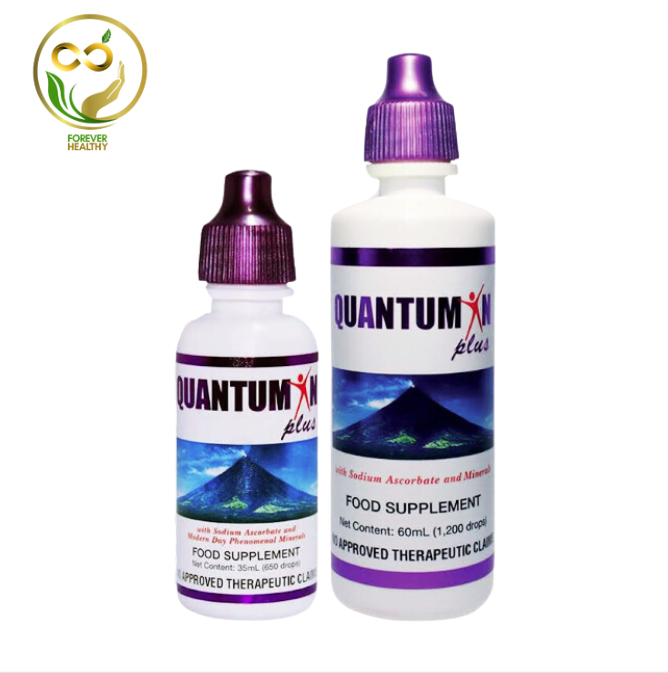 Quantumin Plus with Sodium Ascorbate and Minerals 60ml (1200 drops ...