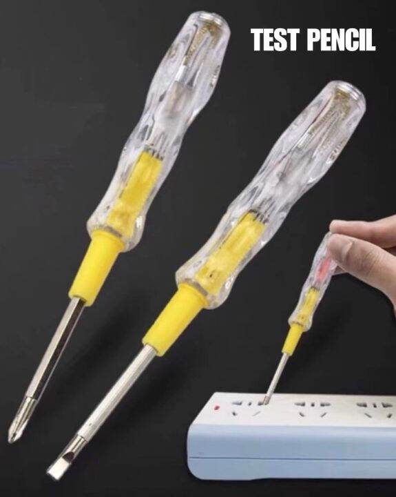 TEST PENCIL / 2-way Test Pencil ELECTRIC 20cm | Lazada PH