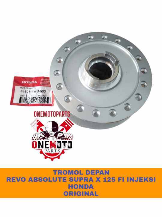 TROMOL DEPAN REVO ABSOLUTE SUPRA X 125 X125 FI INJEKSI HONDA ORIGINAL ...