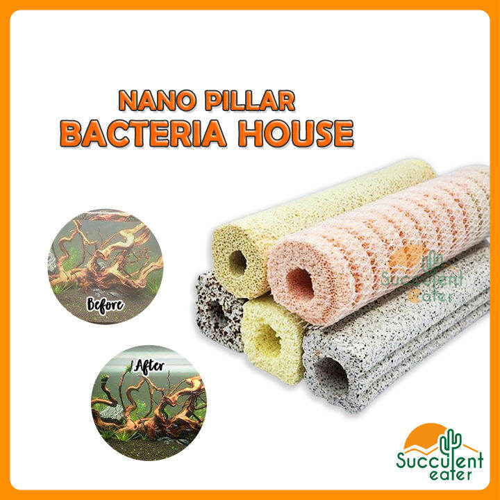 Aquarium Nano Pillar Bacteria House Far Infrared Effect Water Filter ...