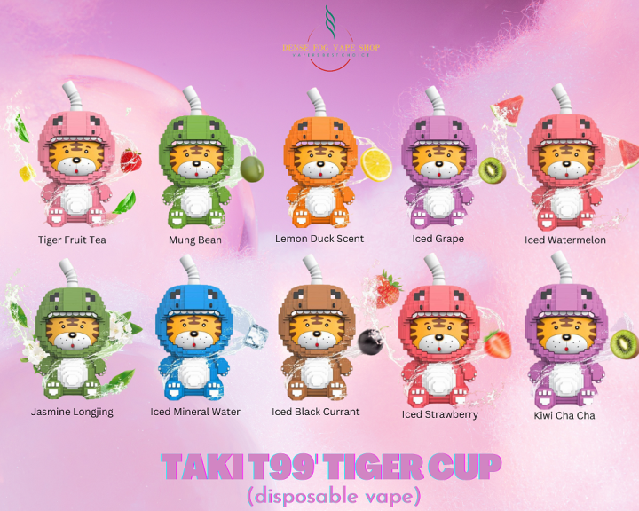 Taki T99 Tiger Cup-Disposable Vape-5000 Puffs | Lazada PH