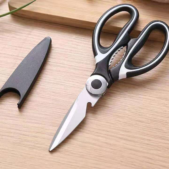 Kitchen Multifunctional Stainless Steel Scissor Poultry Chicken Cook Tool Shear Fish Duck Cut ...