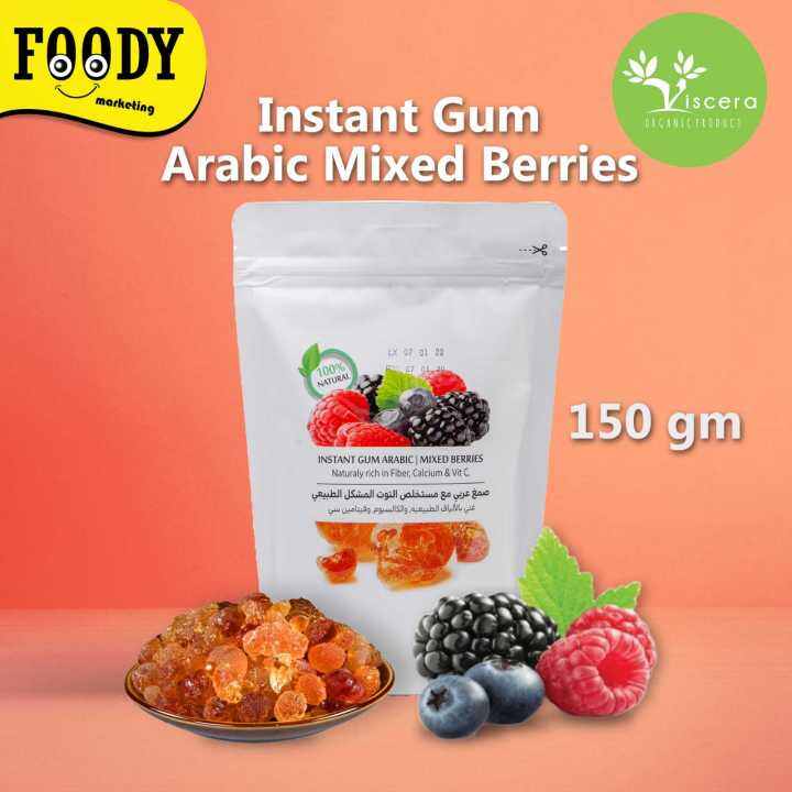 Viscera Instant Gum Arabic powder / Serbuk Gam Arab | Mango | Mix ...