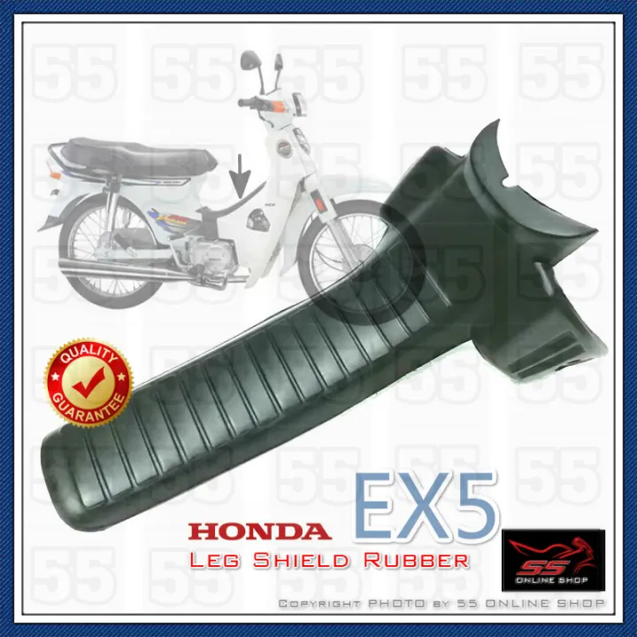 HONDA EX5 Front Leg Shield Rubber / Getah Sebeng | Lazada
