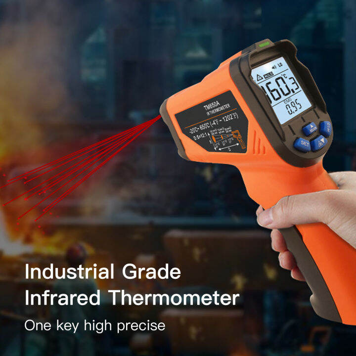 Temperature Measuring Gun Non Contact Backlit LCD Screen Quick Response ...