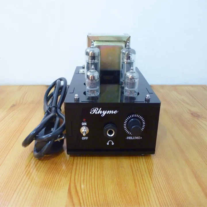 Classic circuit 6J1+6P1 Vacuum tube headphone amplifier , Good music ...