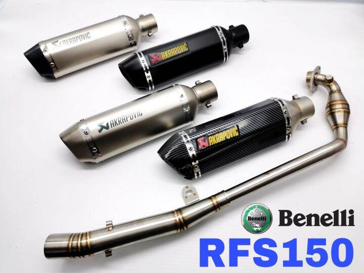 Arkapovic Exhaust Benelli RFS150 Muffler Arka Carbon Bomb Motor ...