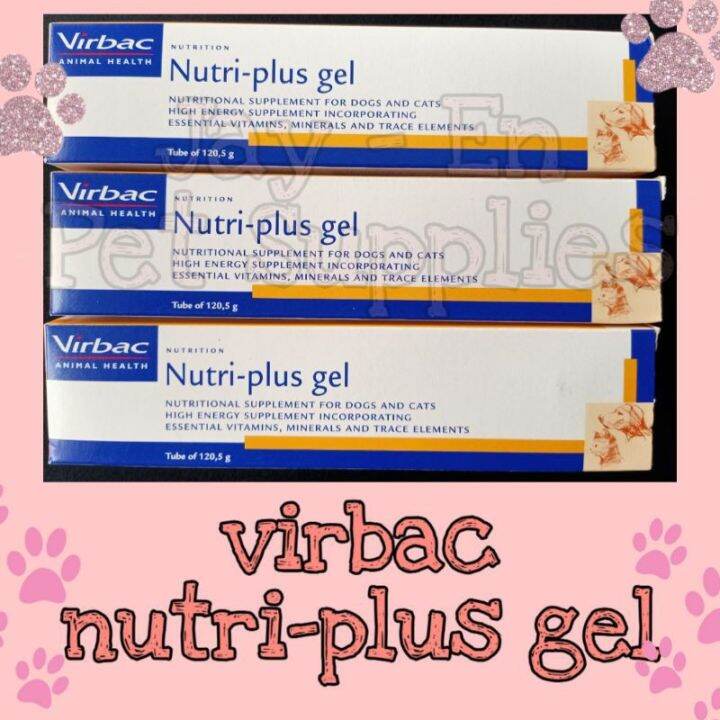 【New】 VIRBAC nutri - plus gel 120,5grams | Lazada PH