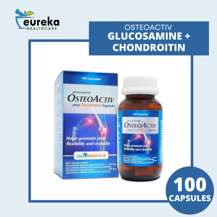 OSTEOACTIV PLUS CHONDROITIN CAP 100'S | Lazada