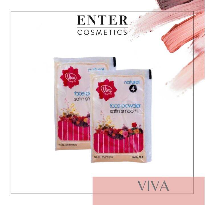VIVA Face Powder Satin Smooth Zak Sachet | Lazada Indonesia