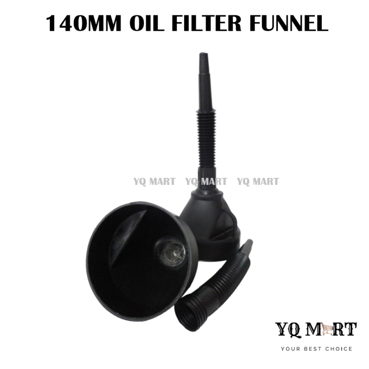 140MM Oil Filter Funnel/ Oil Filter/ Plastic Filter | Lazada