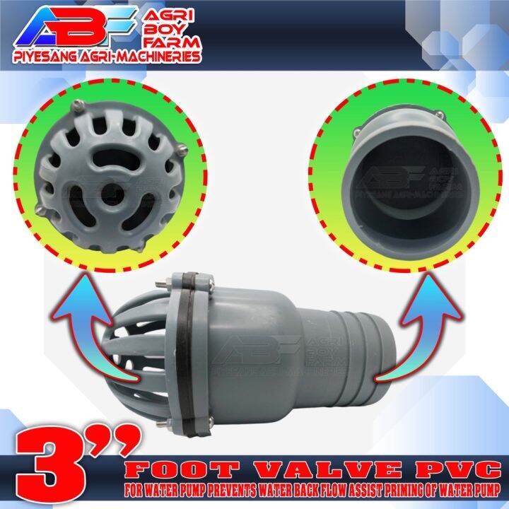 Foot Valve 3 inches For Water Pump Prevents water back flow Assist ...