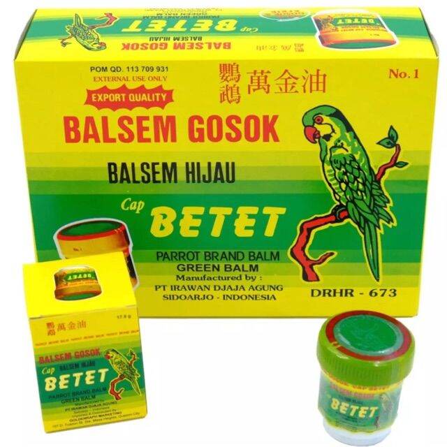 BETET GREEN BALM 17.5G | Lazada PH