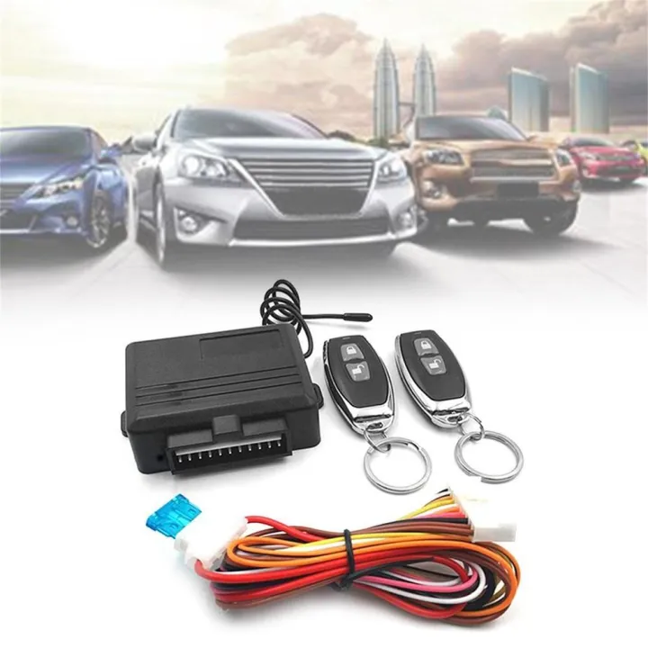 Universal Keyless Entry System Car Alarm Systems Device Car Remote ...