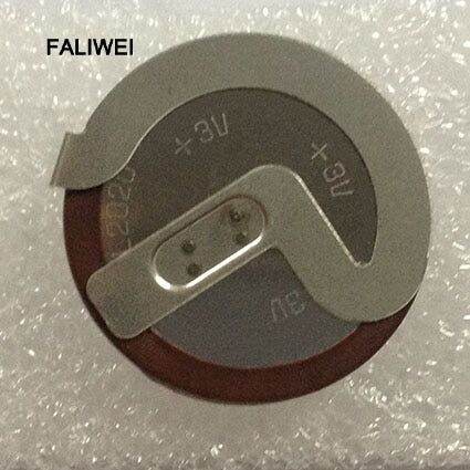 VL2020ลิเธียม2020แบบชาร์จไฟได้1ชิ้น/ล็อตพร้อมขา90องศาสำหรับคีย์รถ BMW ...