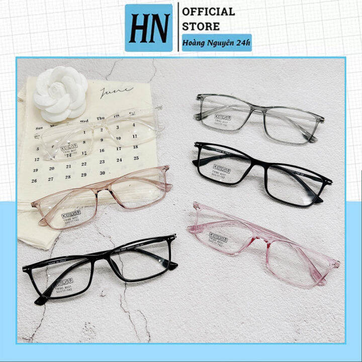 Mắt Kính Gọng Cận Dẻo Hàn Quốc Form Vuông Lyly Tr90 8037 K682 Thời Trang | Lazada.vn