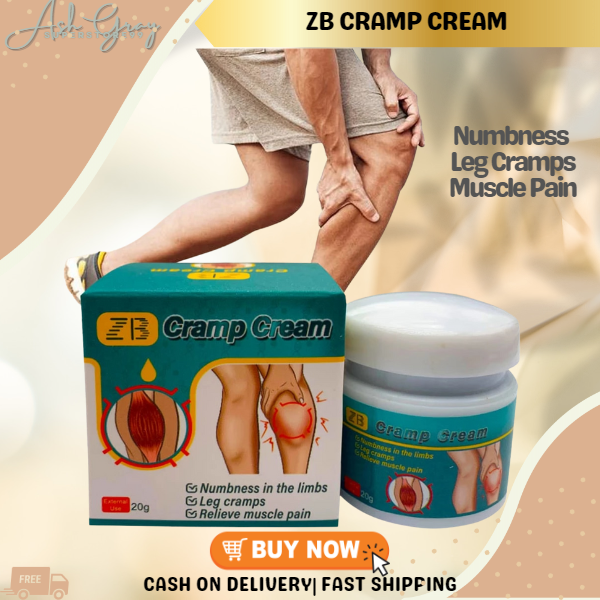 AG ZB Cramp Cream for Leg Cramp Numbness Muscle Soreness Nerve Pain ...