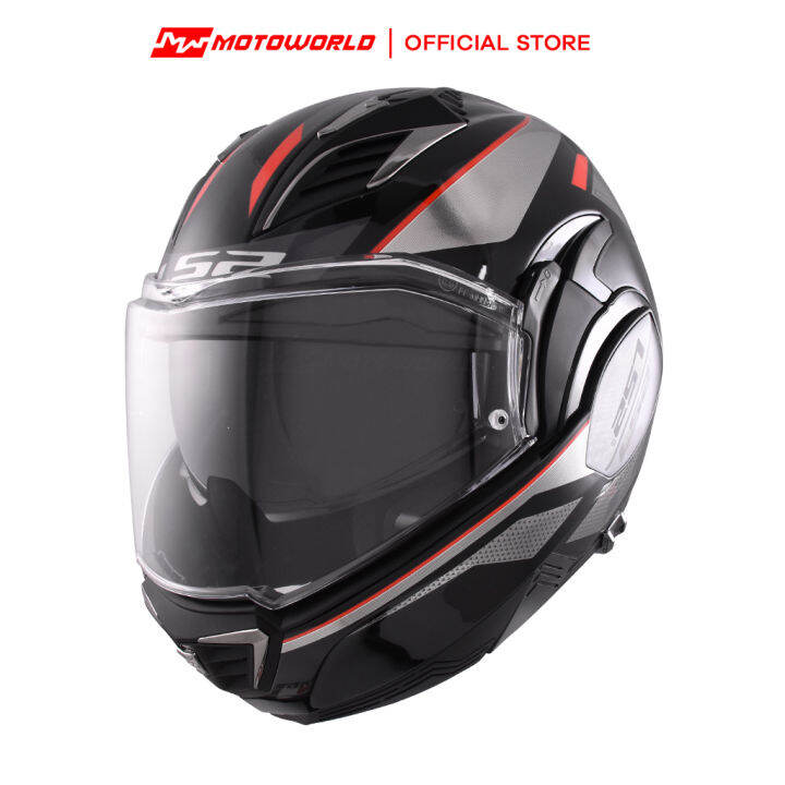 LS2 Motorcycle Modular Helmet FF900 Valiant II Hub Graphics | Lazada PH